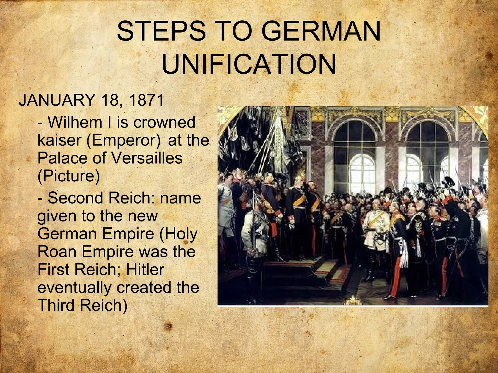 Italian and German Unification | PPT