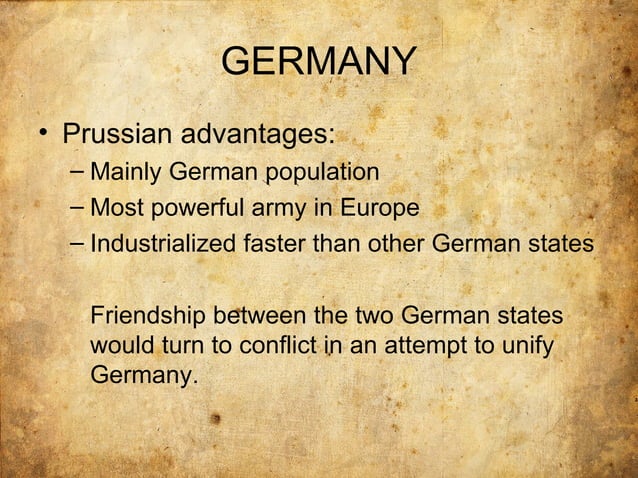 Italian and German Unification | PPT
