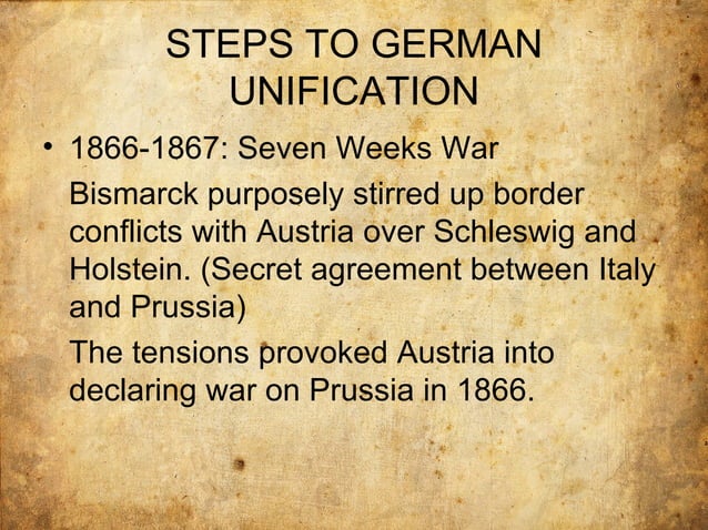 Italian and German Unification | PPT