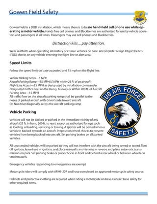 124 Fighter Wing Welcome Packet | PDF