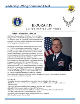 124 Fighter Wing Welcome Packet | PDF