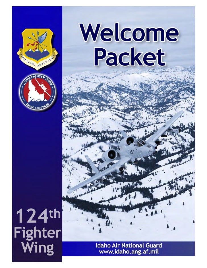 124 Fighter Wing Welcome Packet
