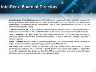 IntelGenx Corporate Presentation | PPTX