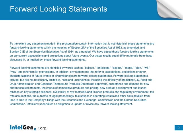 Igxt aug 22 investor presentation | PPT