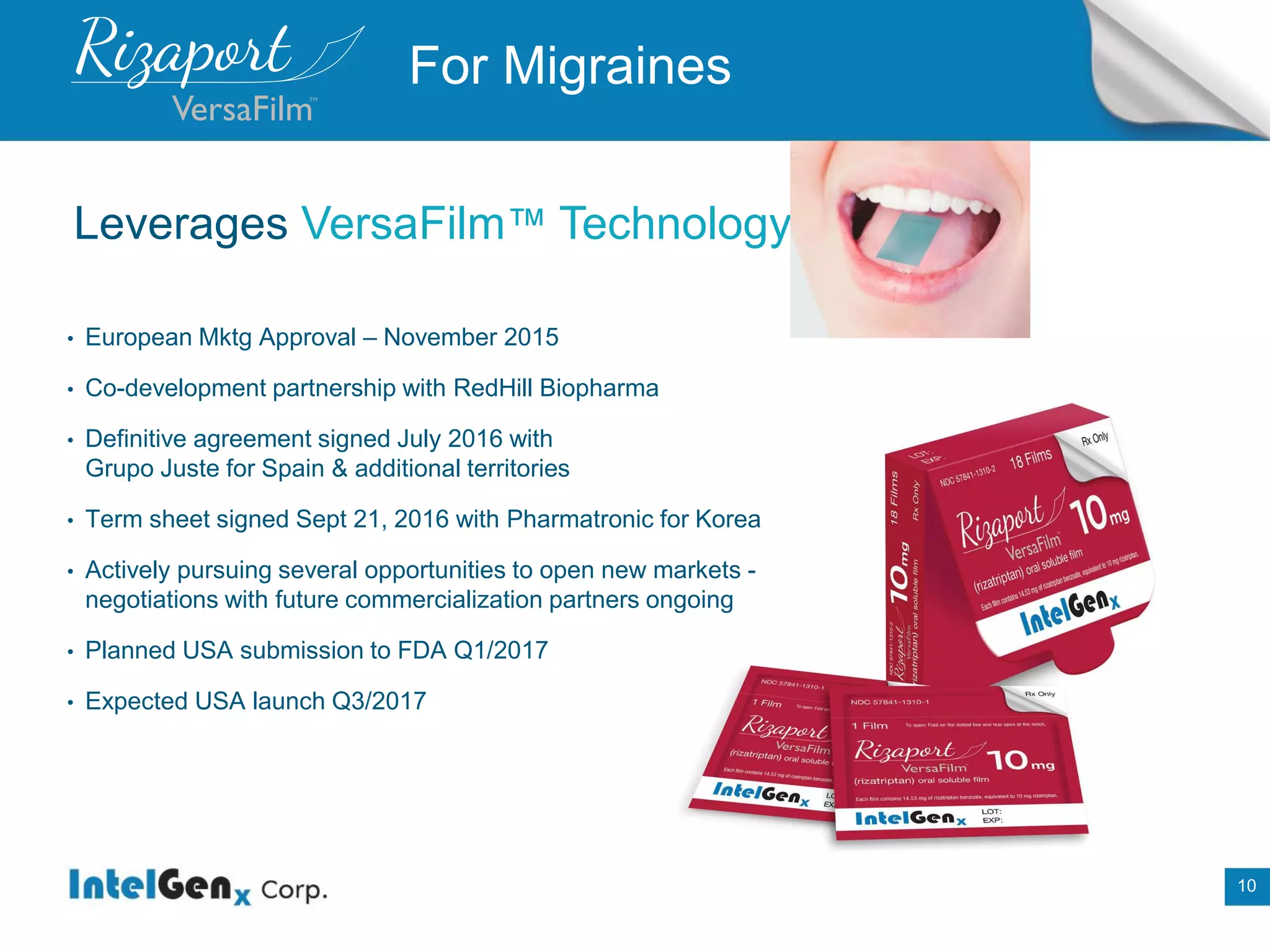 Igxt nov 10 investor presentation | PPT