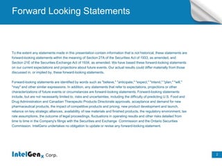 Igxt nov 10 investor presentation | PPT