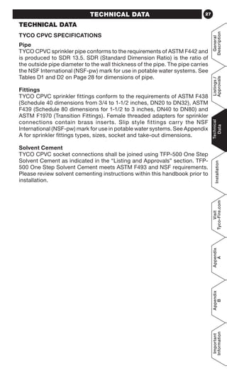 Ih 1900 - cpvc installation instructions & technical handbook | PDF