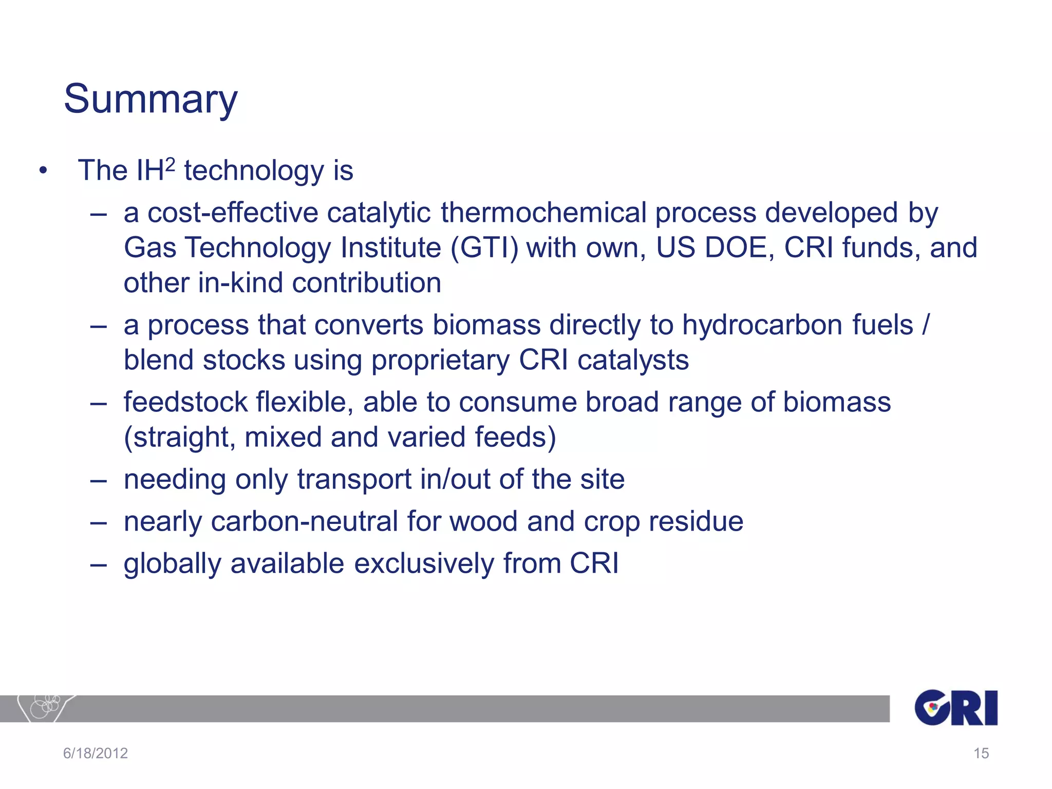 IH2 9th EU Biotech Microalgae | PDF