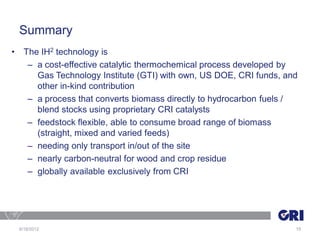 IH2 9th EU Biotech Microalgae | PDF