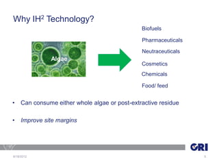 IH2 9th EU Biotech Microalgae | PDF