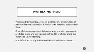 Iha, sap, methods and models of eia | PDF
