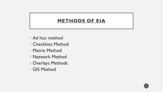 Iha, sap, methods and models of eia | PDF