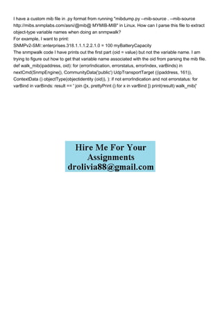 I have a custom mib file in py format from running mibdump.pdf