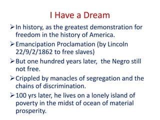 I have a dream | PPTX
