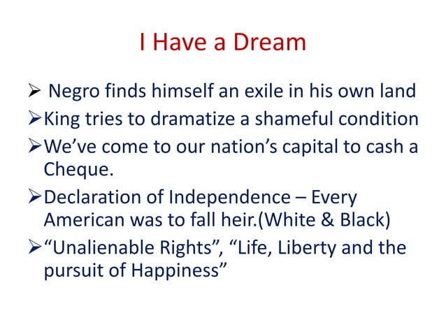 I have a dream | PPTX