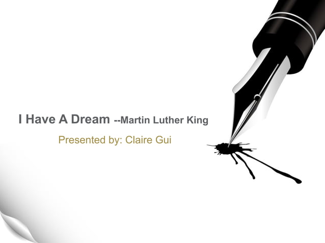 I have a dream | PPT