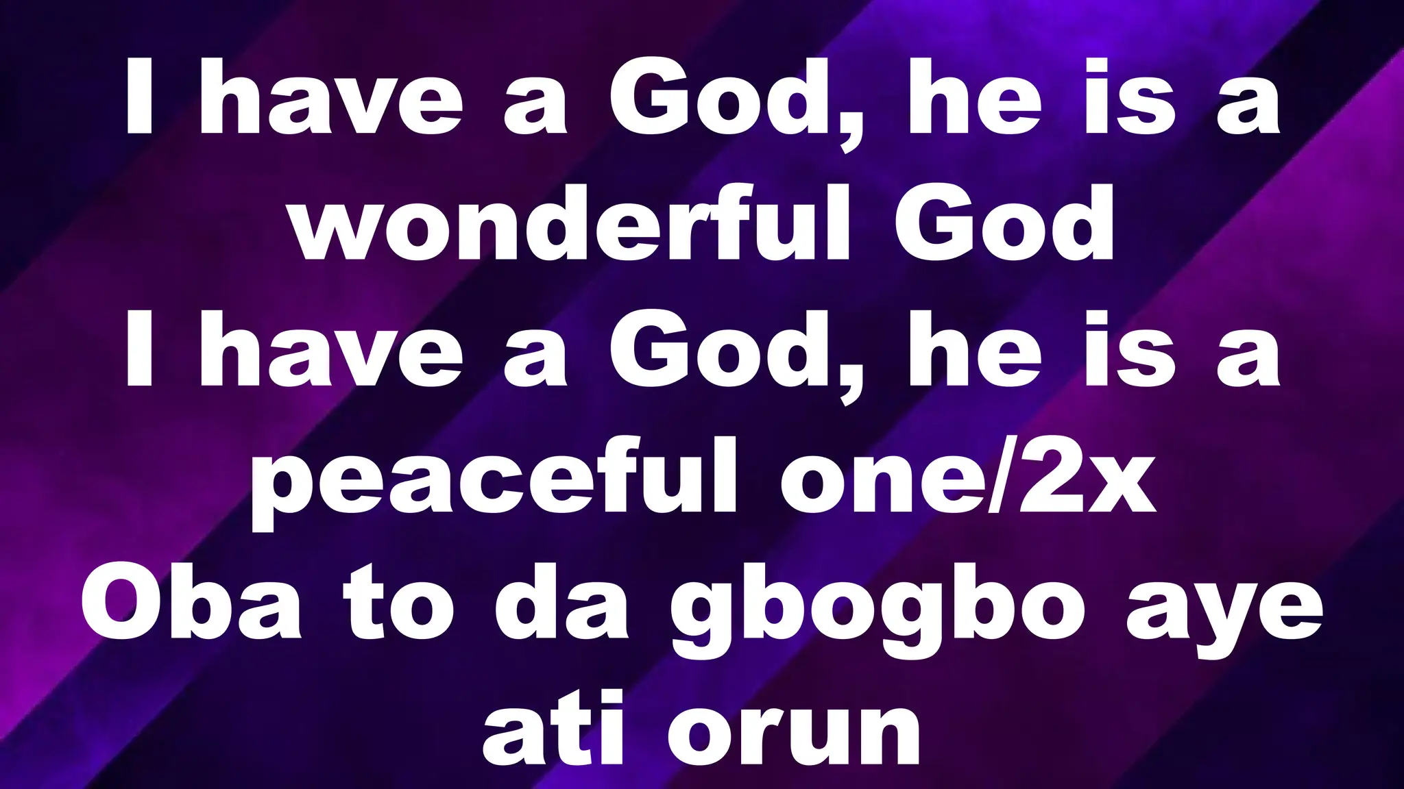I have a God Song lyrics .pptx