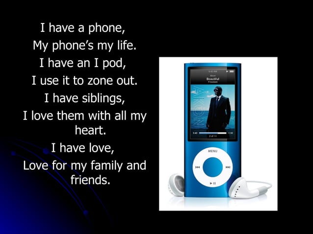 I have poem | PPT