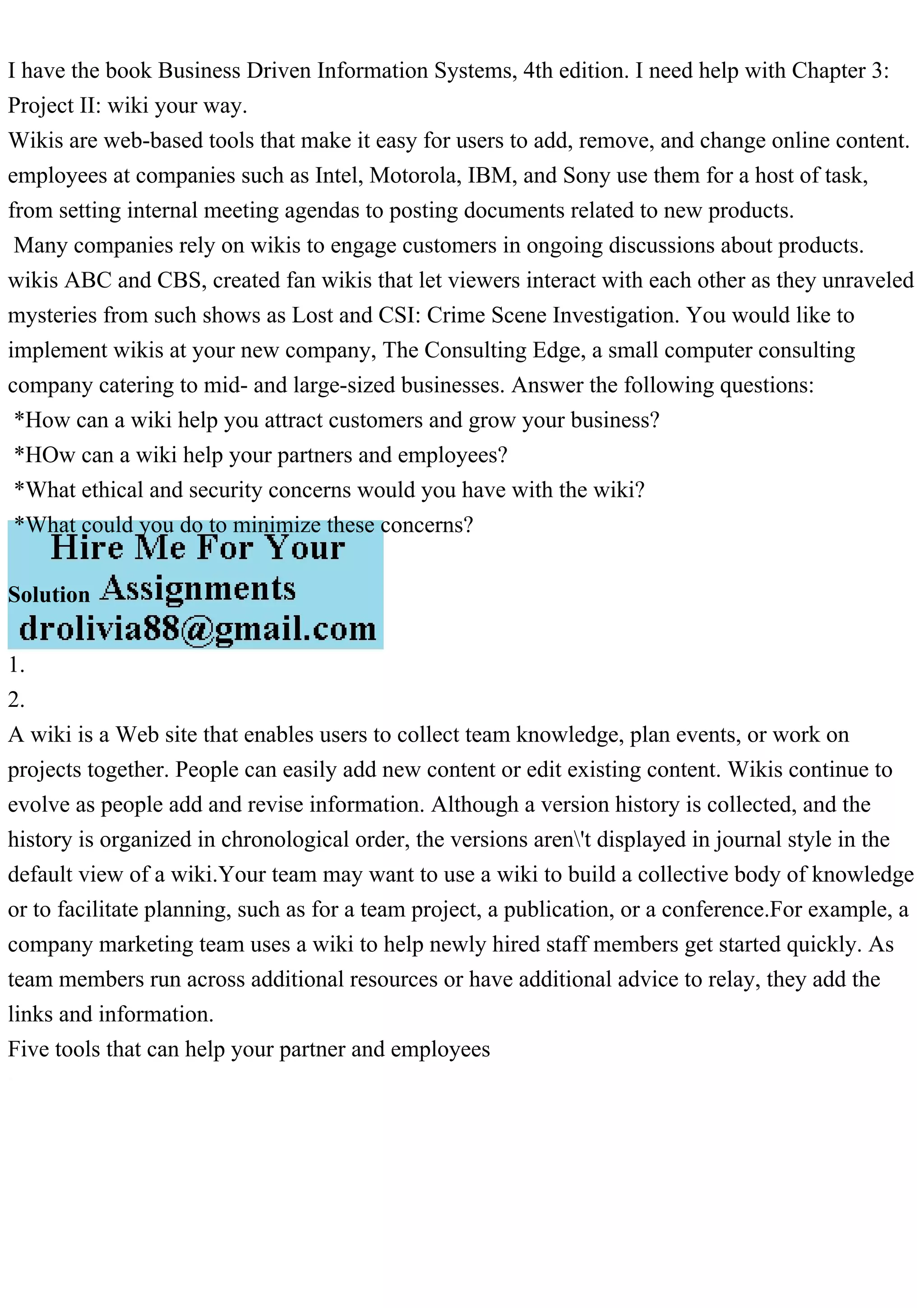 I Have The Book Business Driven Information Systems 4th Edition I Pdf