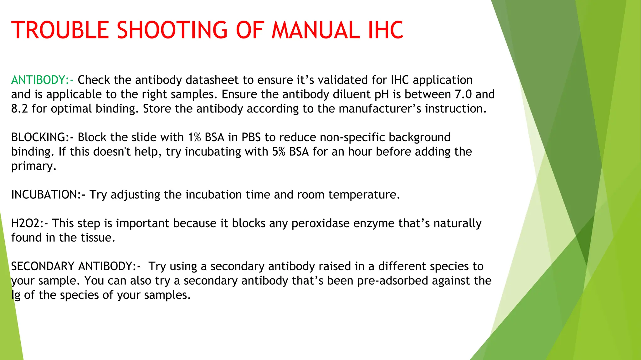 AN OVERVIEW OF IMMUNOHISTOCHEMISTRY(IHC) | PDF