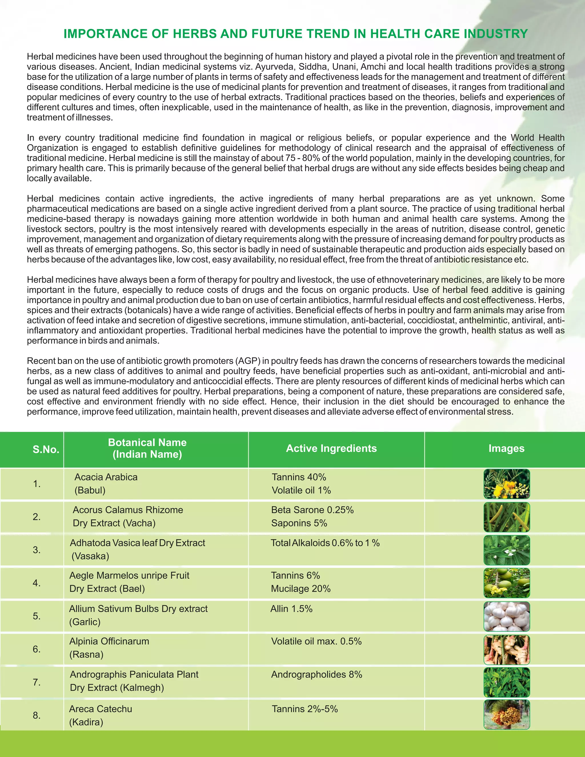 Ihc herbal broucher | PDF