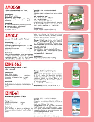 Ihc poultry treatment catalgoue | PDF