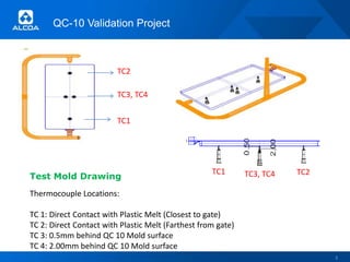 Heat Transfer Analysis between QC 10 and Steel Molds | PPTX