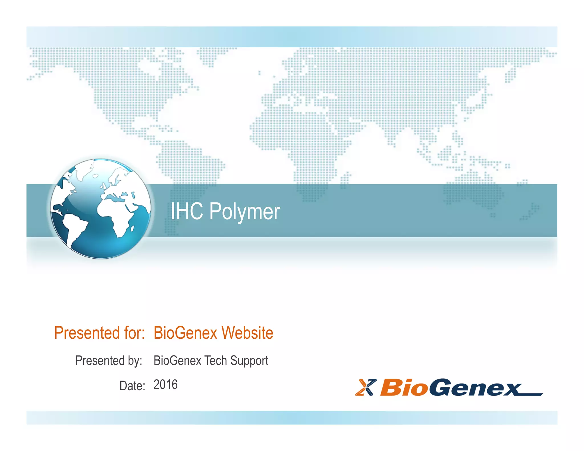 IHC Polymer | PPT