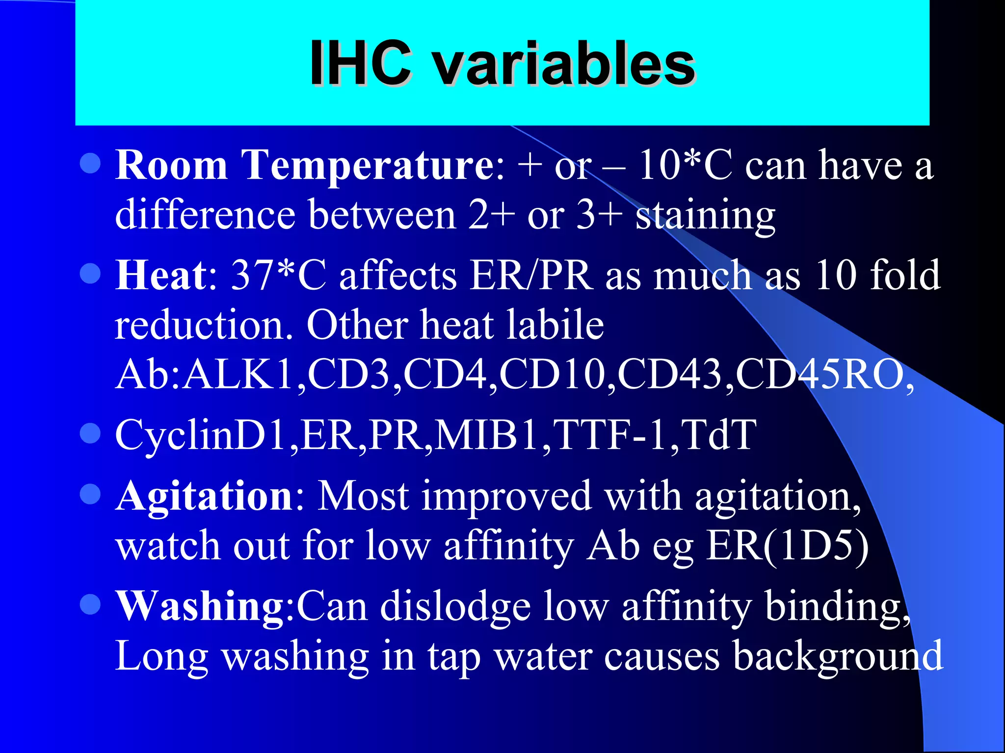 IHC Technology | PPT