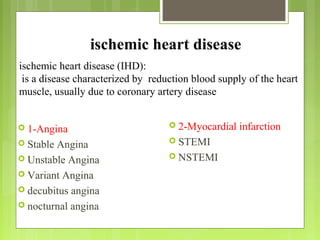 ischemic heart disease | PPT