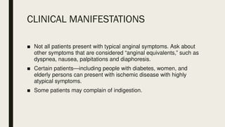 Ischaemic heart disease types management | PPT