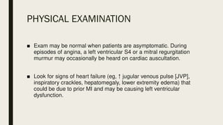 Ischaemic heart disease types management | PPTX