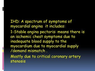 IHD+HF.pdf | Heart and Cardiovascular Diseases | Diseases and Conditions