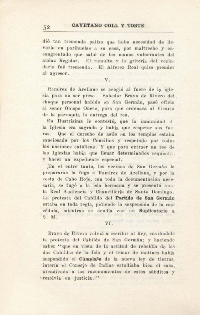 Leyendas de Cayetano Coll y Toste