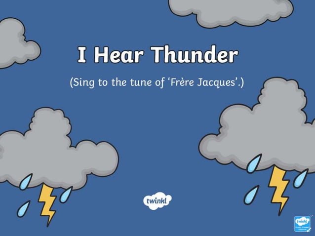 I Hear Thunder Chant for kids.pptx
