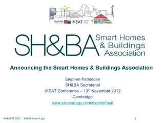 I heat 2012-stephenpattenden-shaba | PPT