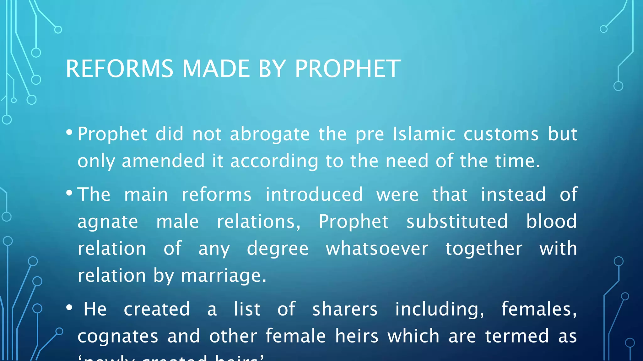 Inheritance and Succession in Islamic law | PPTX