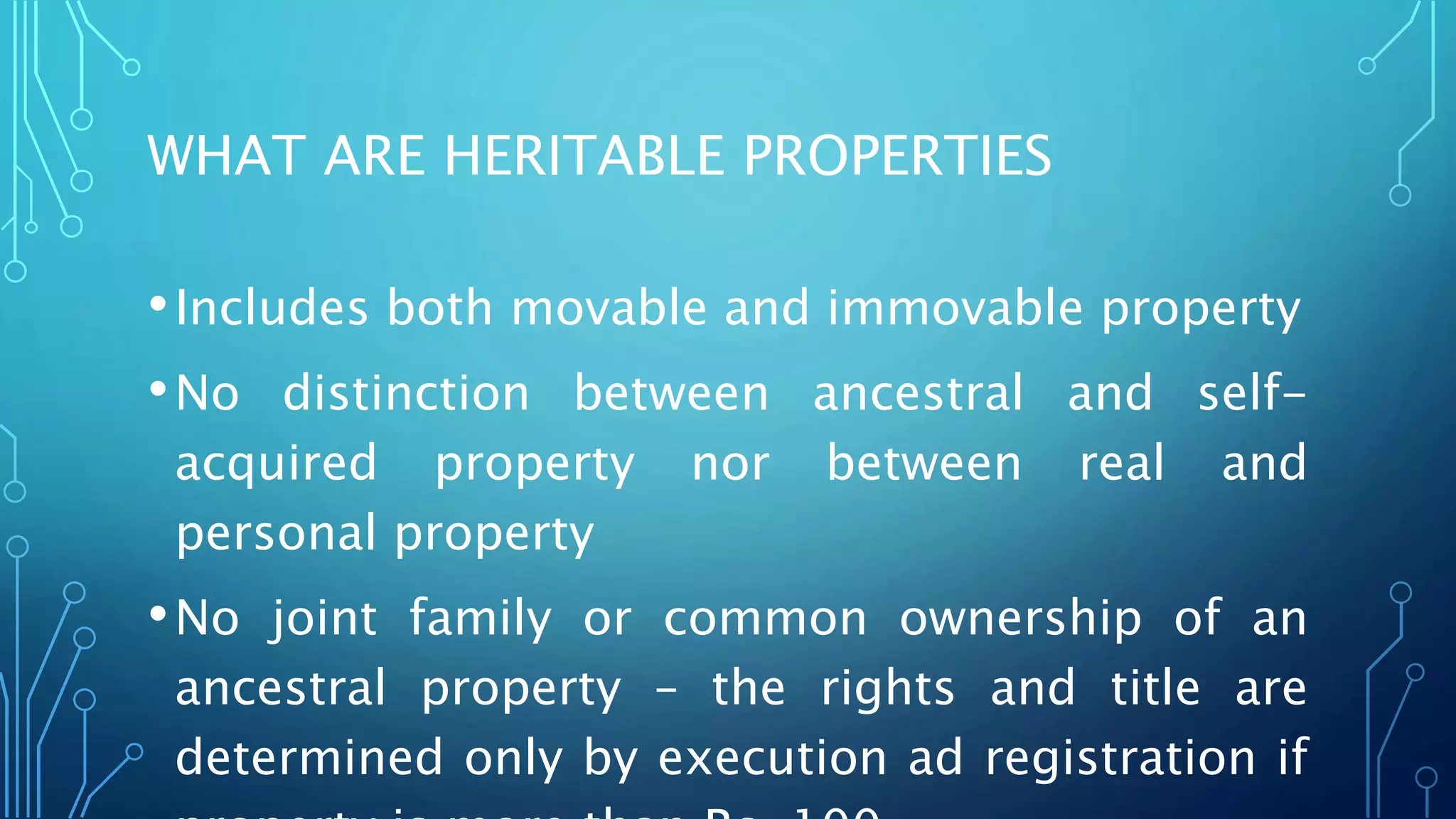 Inheritance and Succession in Islamic law | PPTX