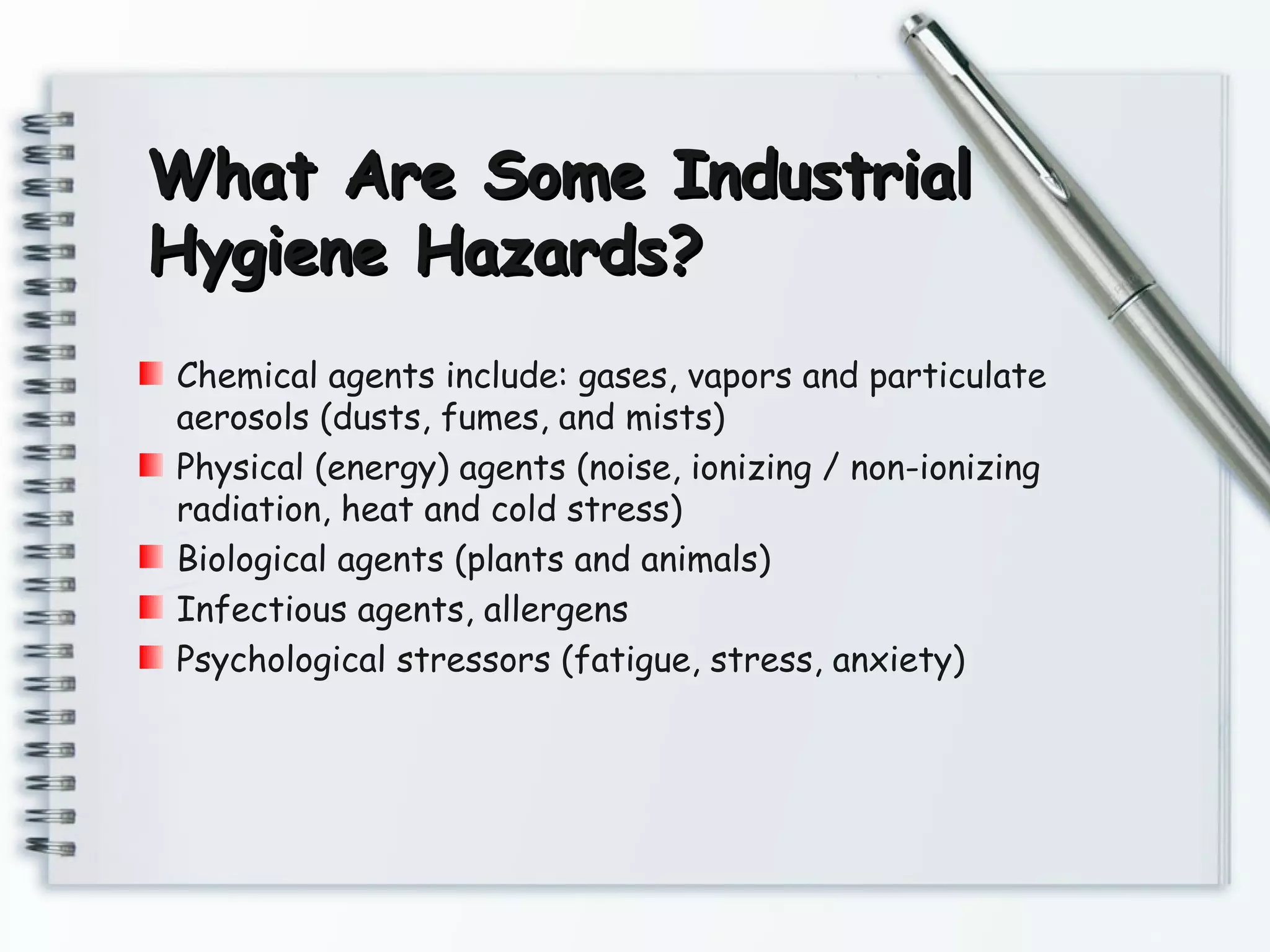 Industrial Hygiene Heros in the Workplace, Public, and Environment | PPT