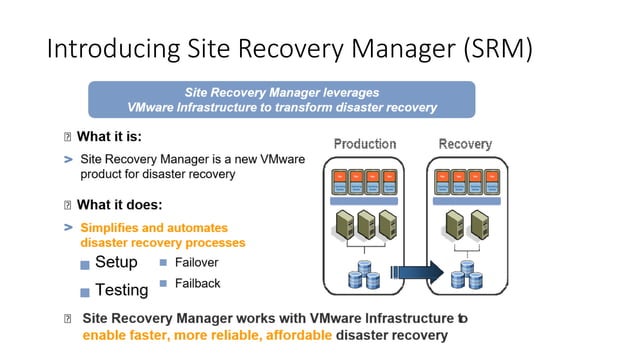 Vmware SRM Technical overview and DR drill Procedure.pptx