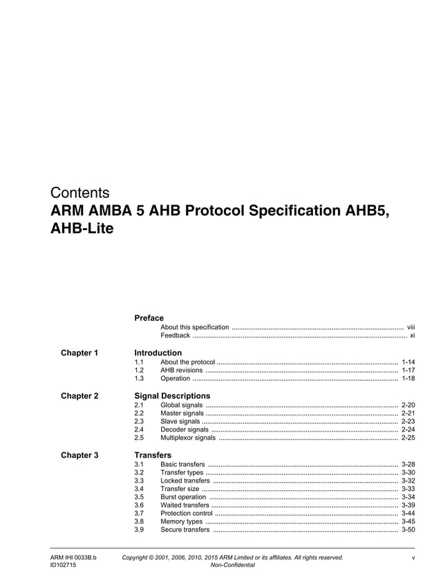 IHI0033B_B_amba_5_ahb_protocol_spec.pdf | Desktop Publishing | Computer Software and Applications