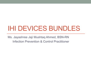 IHI devices bundles | PPTX