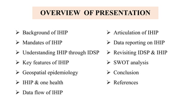 Integrated Health Information Platform (IHIP) | PPTX | Infectious ...