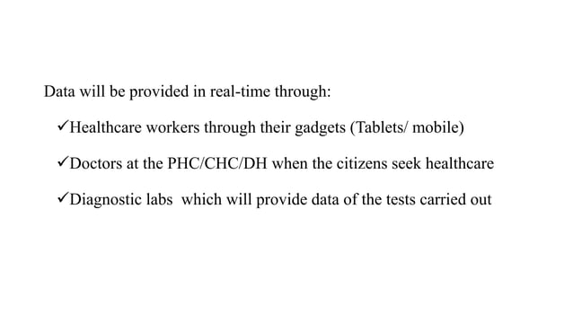 Integrated Health Information Platform (IHIP) | PPTX | Infectious ...
