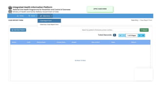 Integrated Health Information Platform (IHIP) | PPTX