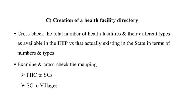 Integrated Health Information Platform (IHIP) | PPTX | Infectious ...