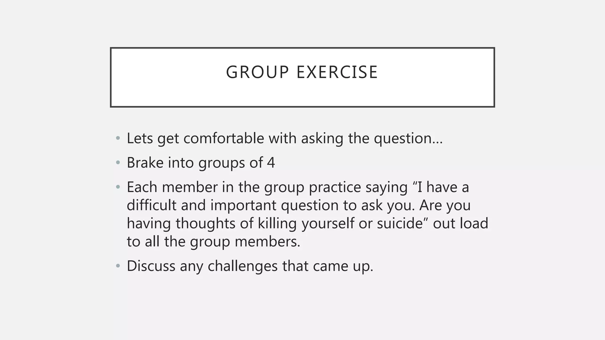 Suicide Risk Assessment Workflow Training: Primary Care | PPTX