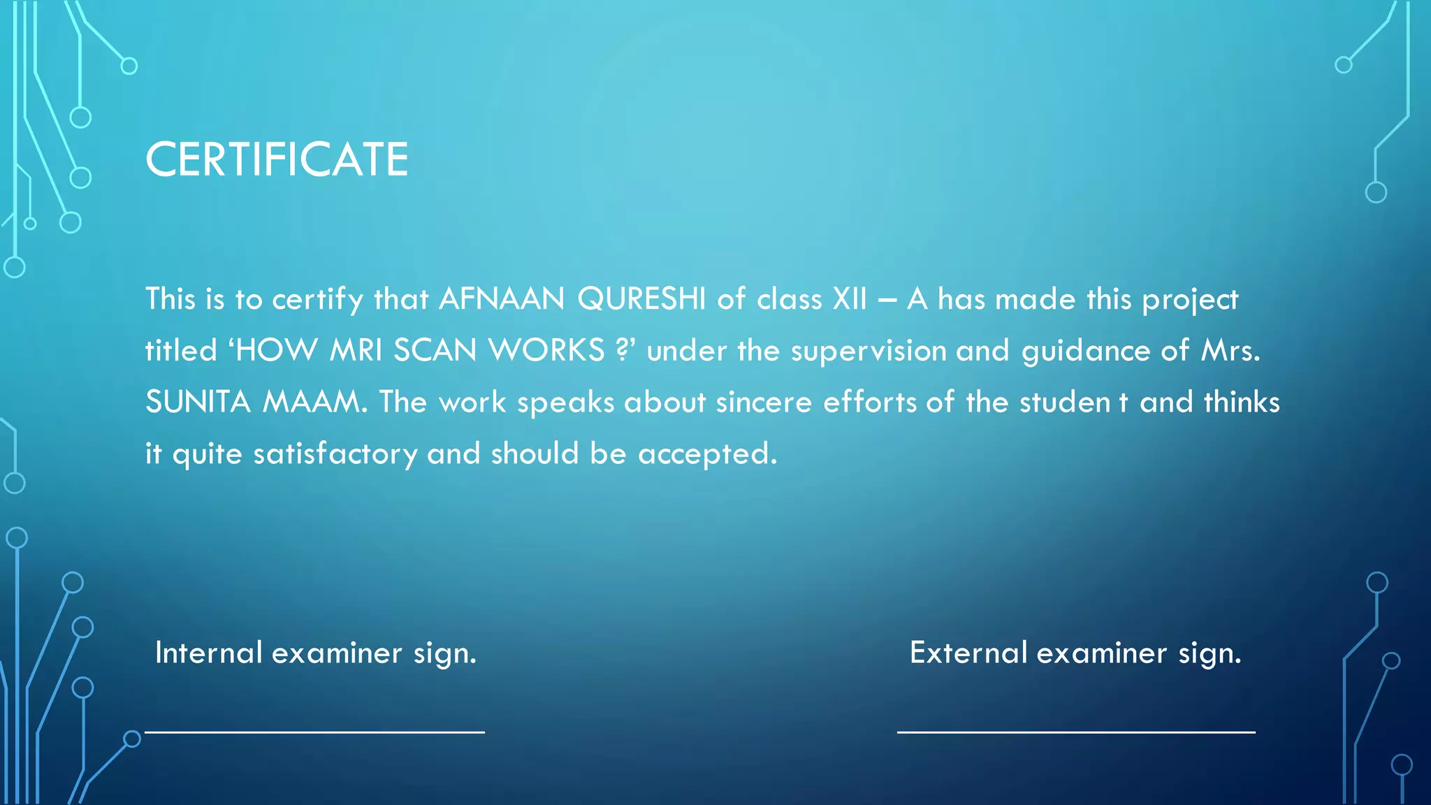 How mri scan works ? | PPT
