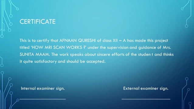 How mri scan works ? | PPT