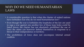 international humanitarian law | PPT